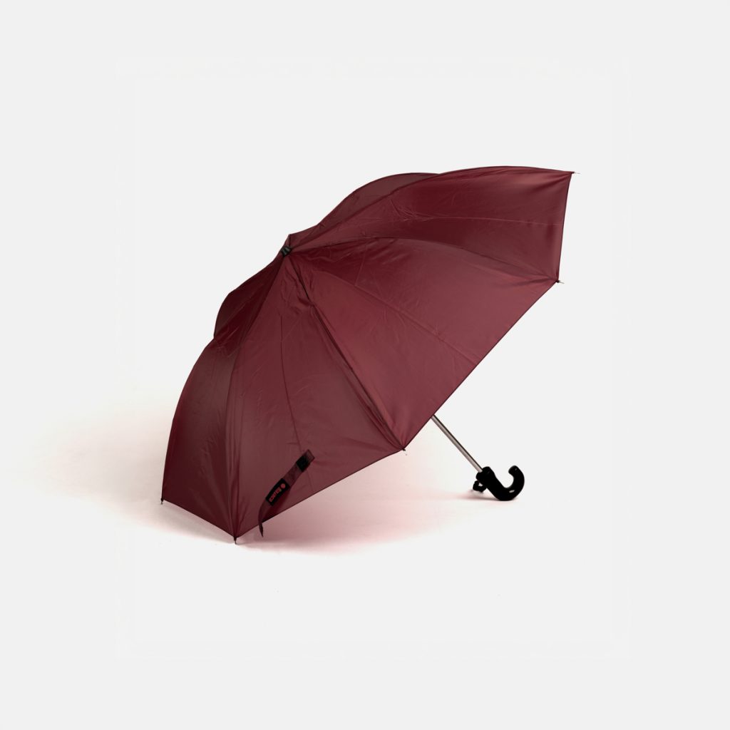 Ritual Umbrella - Maroon - 2 Fold-1042 - Rainco | Stylish & Durable ...