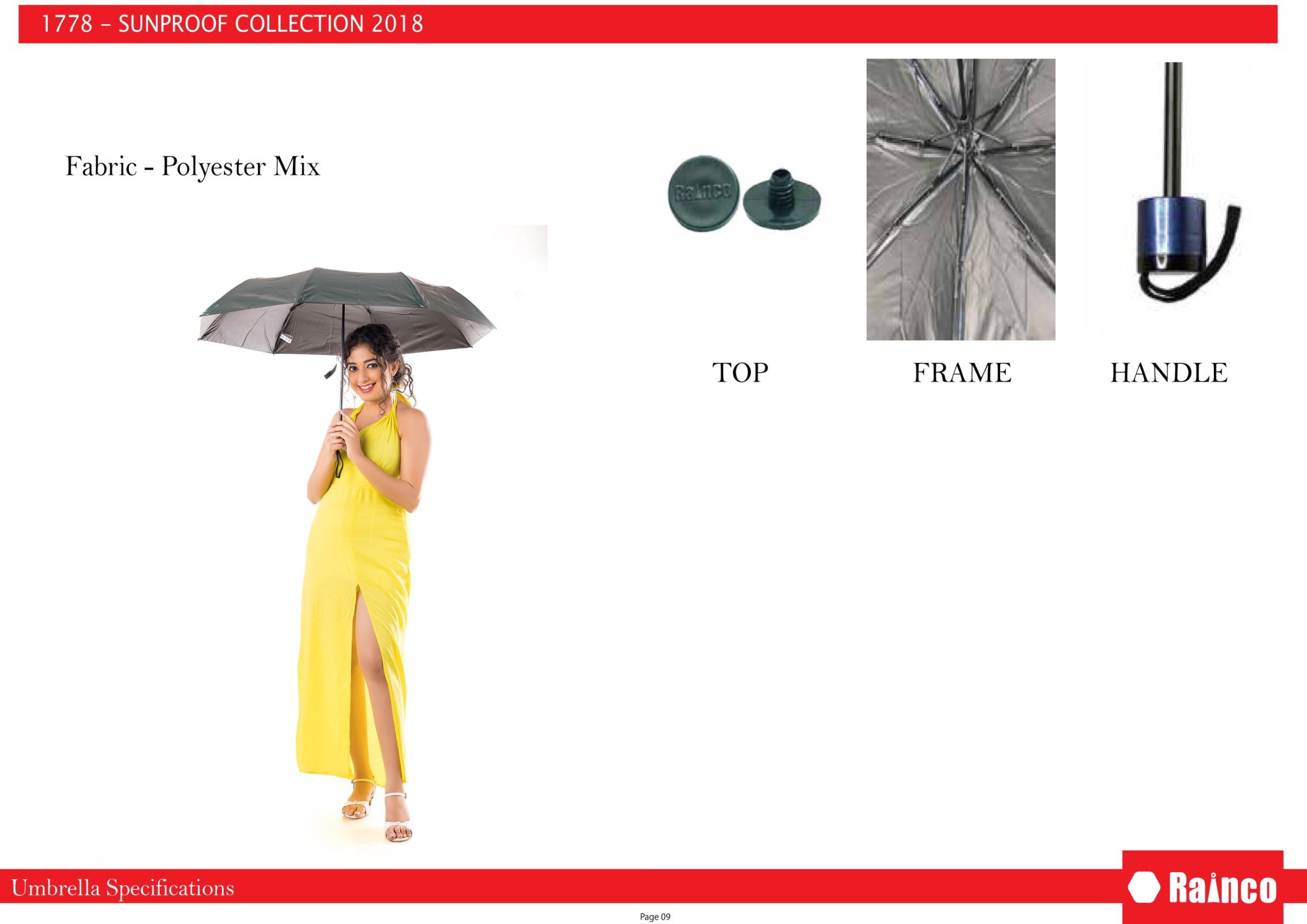 1778 - Sunproof Collection - 3 Fold - Rainco